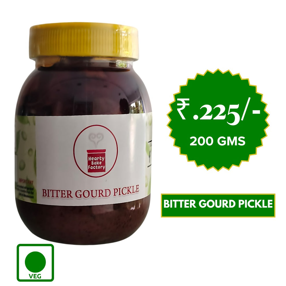 Bitter Gourd Pickle – Hearty Bake Factory